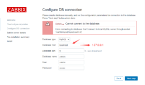 Zabbix连接MySQL错误解决：无法通过Socket连接数据库